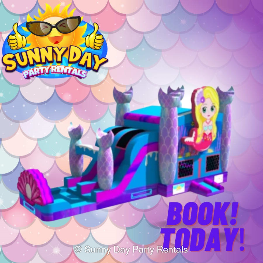 Mermaid Wet And Dry Combo - Hire in Fl | Sunny Day Party Rentals